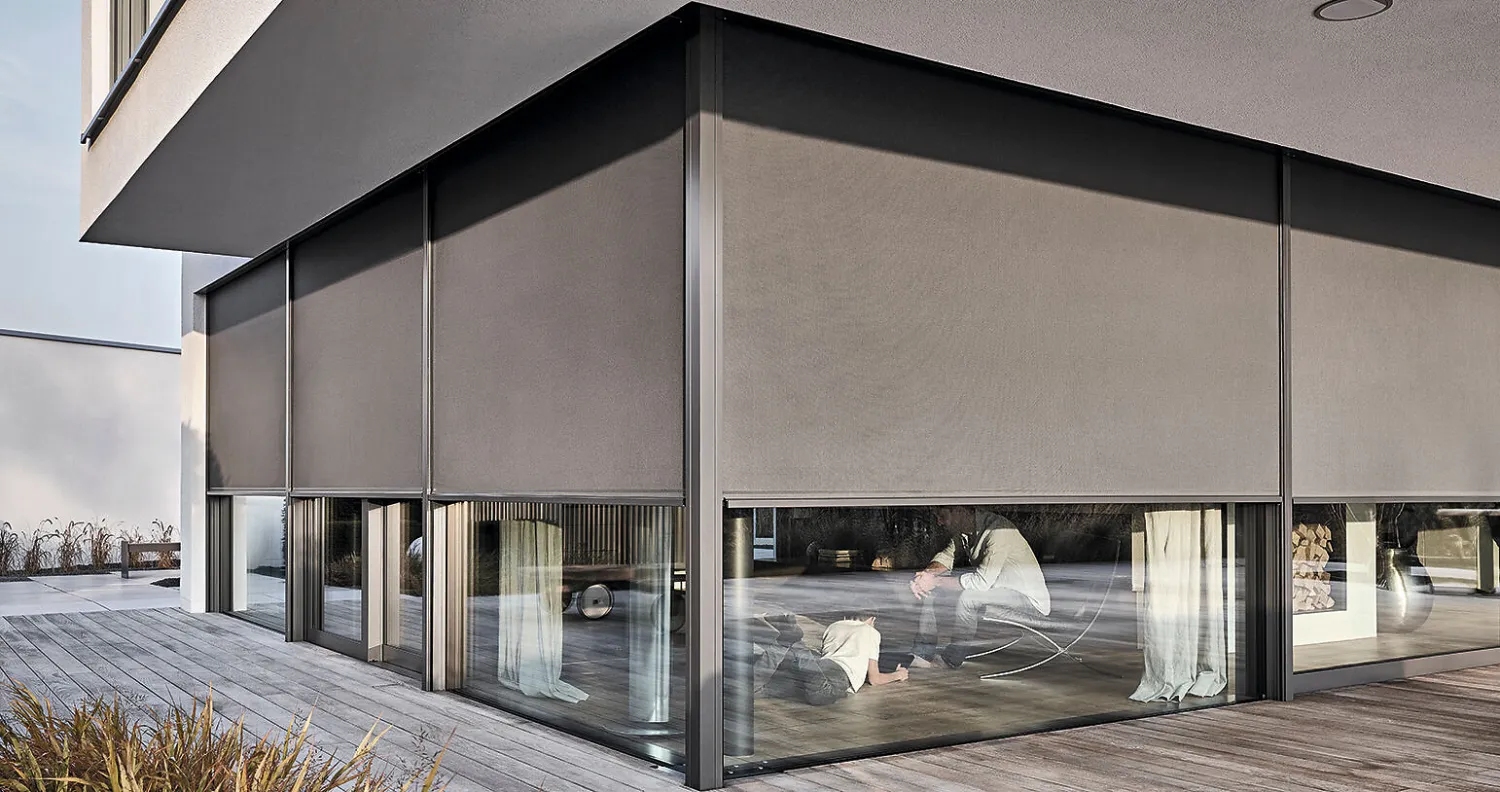 ROMA Voorzet screens: moderne zonwering ontmoet design